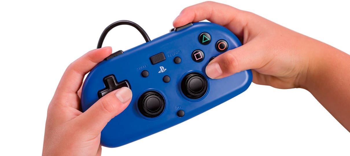 PlayStation 4 ganha controle pequeno voltado para crianças - Jovem Nerd