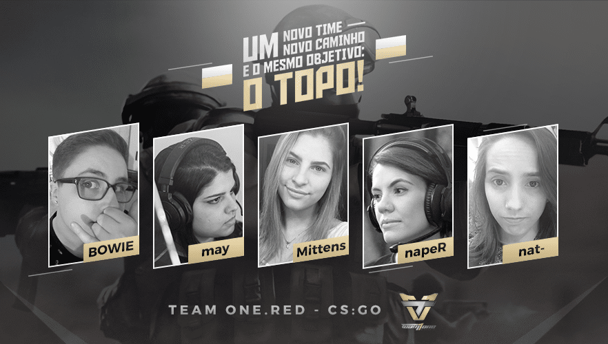 Team One revela time feminino de CS:GO - Jovem Nerd