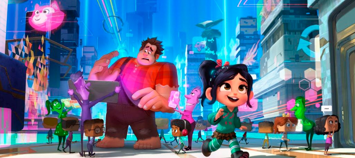 Detona Ralph 2 | Sequência ganha imagem inédita com Ralph e Vanellope ...