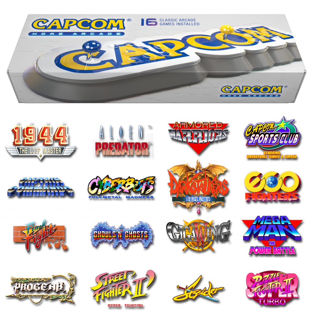 Capcom anuncia console mini em forma de controle arcade - NerdBunker