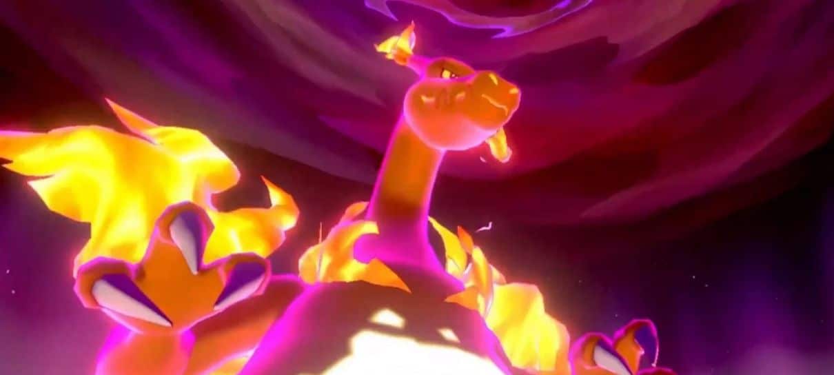 Pokémon Sword & Shield | Novo comercial destaca Charizard Gigantamax ...
