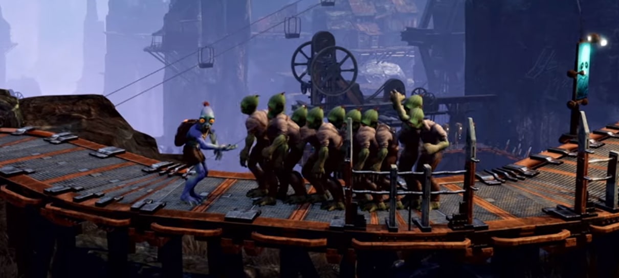 Oddworld: Soulstorm ganha novo trailer mostrando gameplay - Jovem Nerd