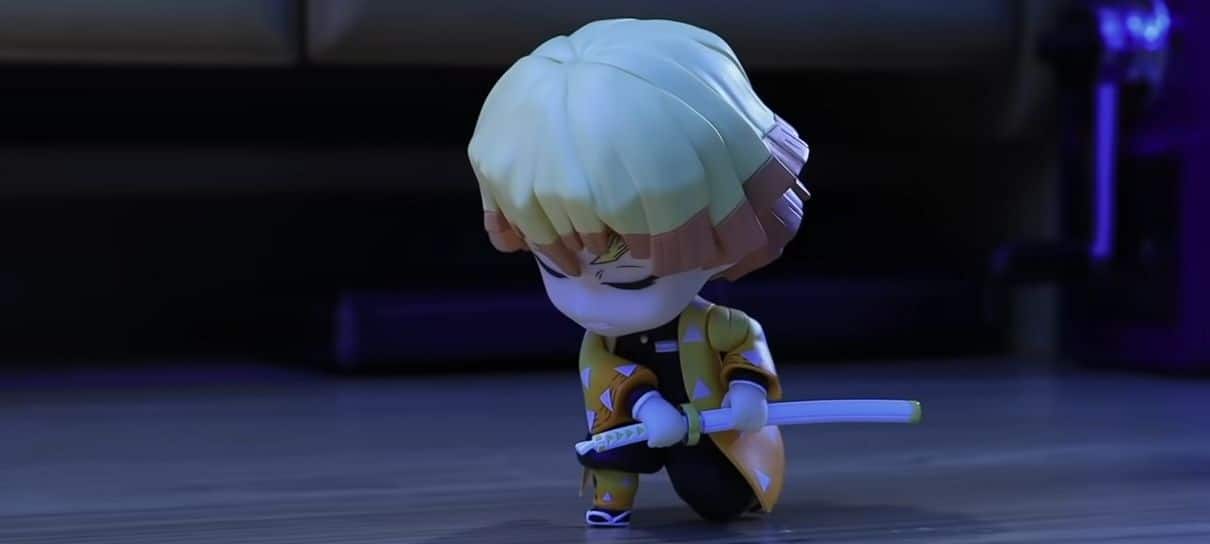 Demon Slayer | Tanjiro, Zenitsu e Inosuke mostram seus poderes em stop ...