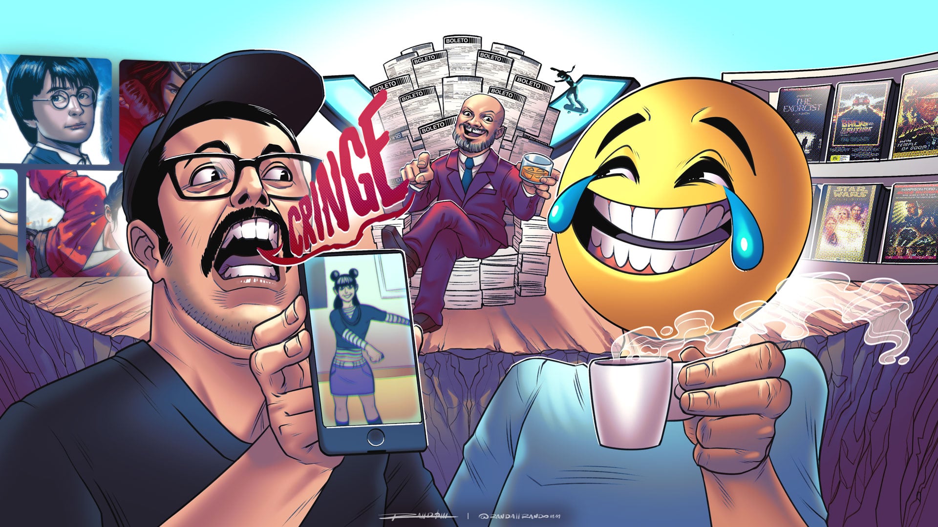 CRINGE! MILLENNIALS E ZENIALS EM GUERRA (E OS BOOMERS ASSISTINDO ...