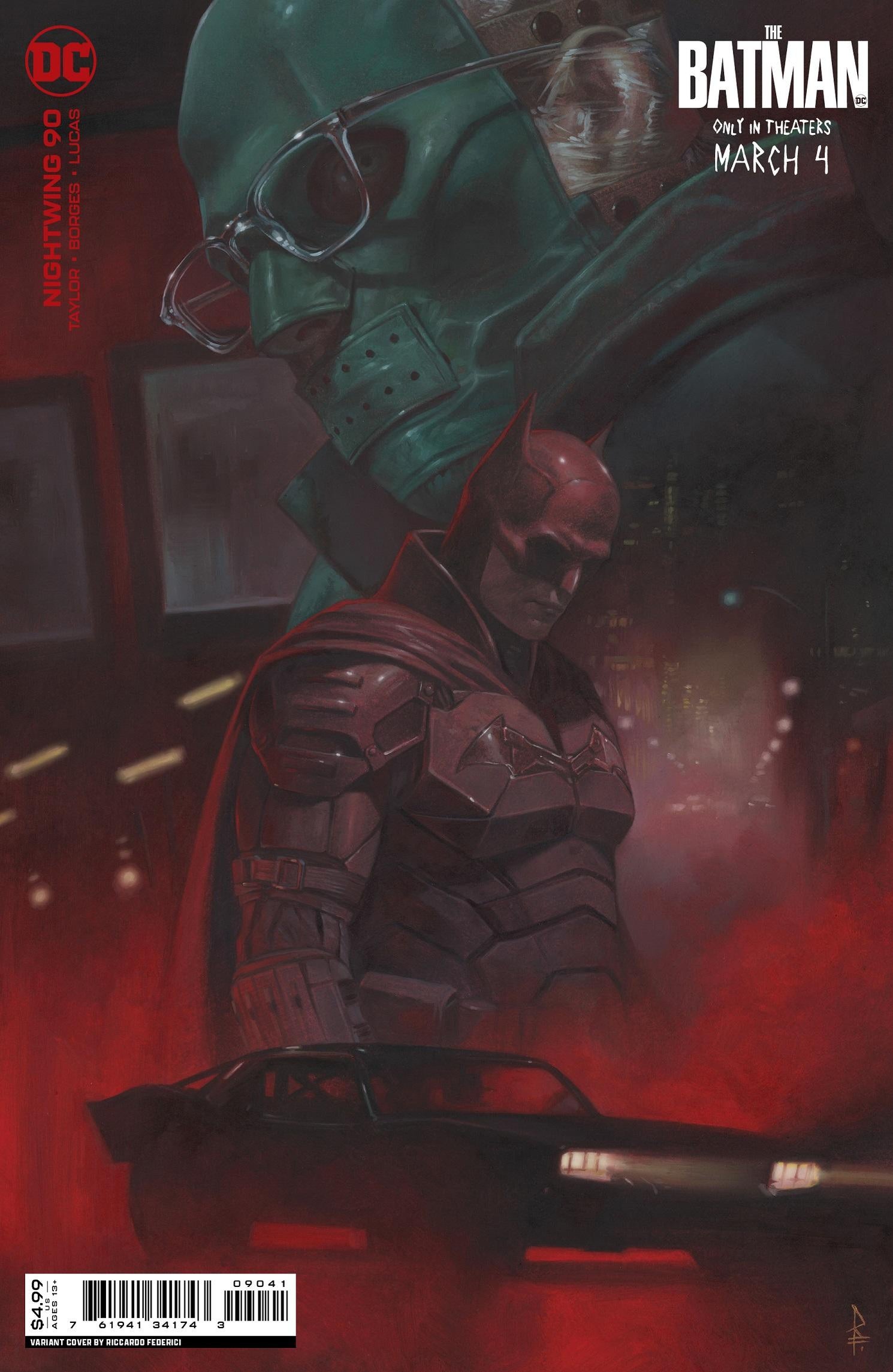 Capa Original Dos Quadrinhos Do Batman Generations: Shattered #1