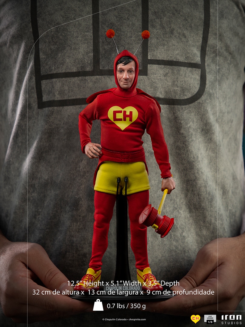 Chapolin Colorado ganha novo colecionável da Iron Studios - NerdBunker