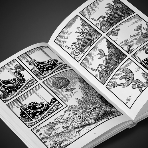 Poochytown, HQ de Jim Woodring, chega ao Brasil pela DarkSide Books ... Poochytown, HQ de Jim Woodring, chega ao Brasil pela DarkSide Books ...