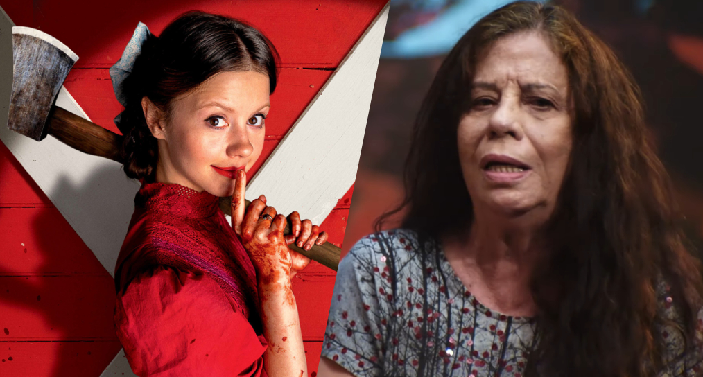 Maria Gladys não conversa com a neta e atriz internacional Mia Goth ...