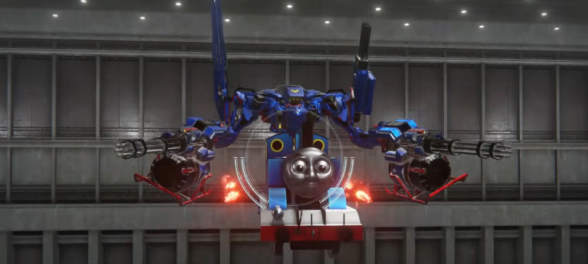 Thomas, o trem, não quer amigos em mod de Armored Core VI - Jovem Nerd