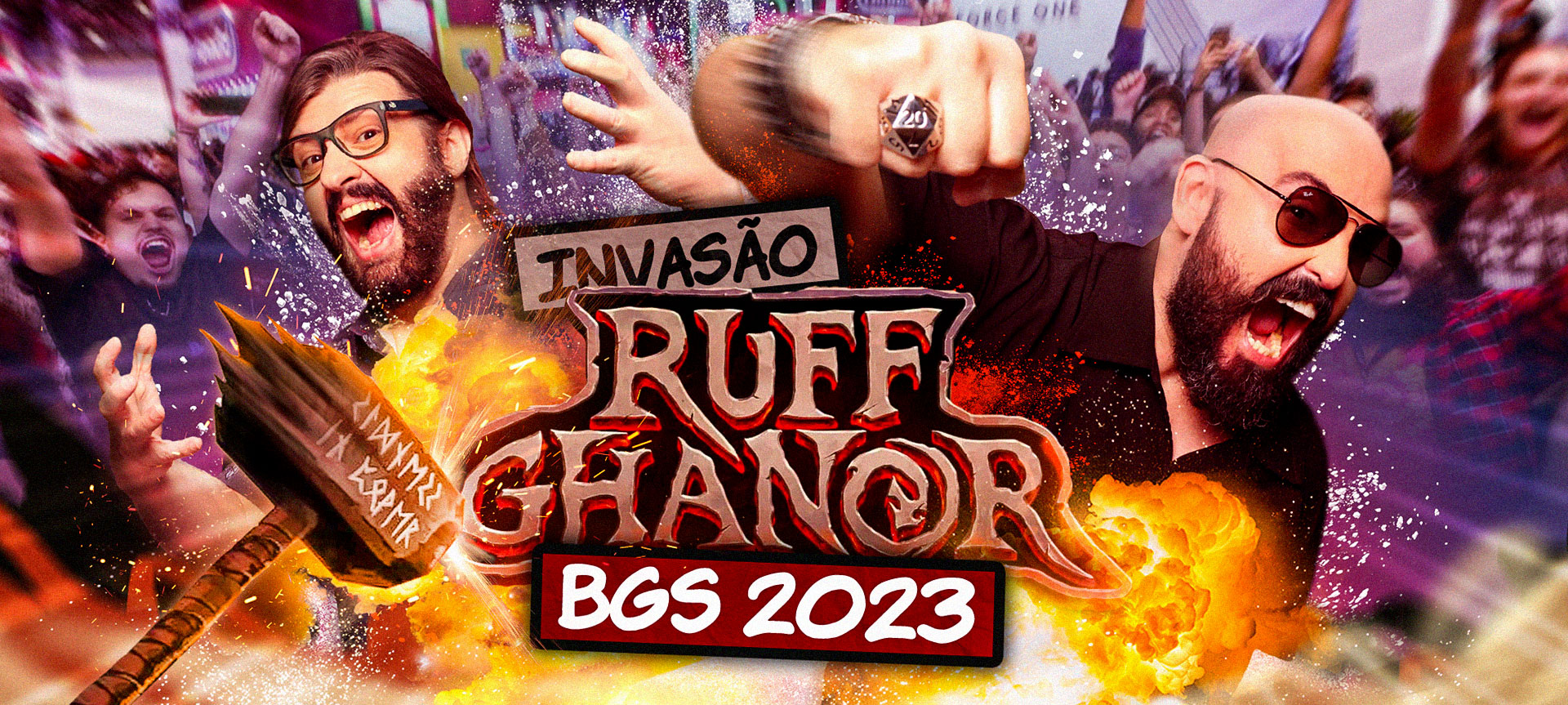 Ruff Ghanor invadiu a BGS!!! - NerdOffice - Jovem Nerd