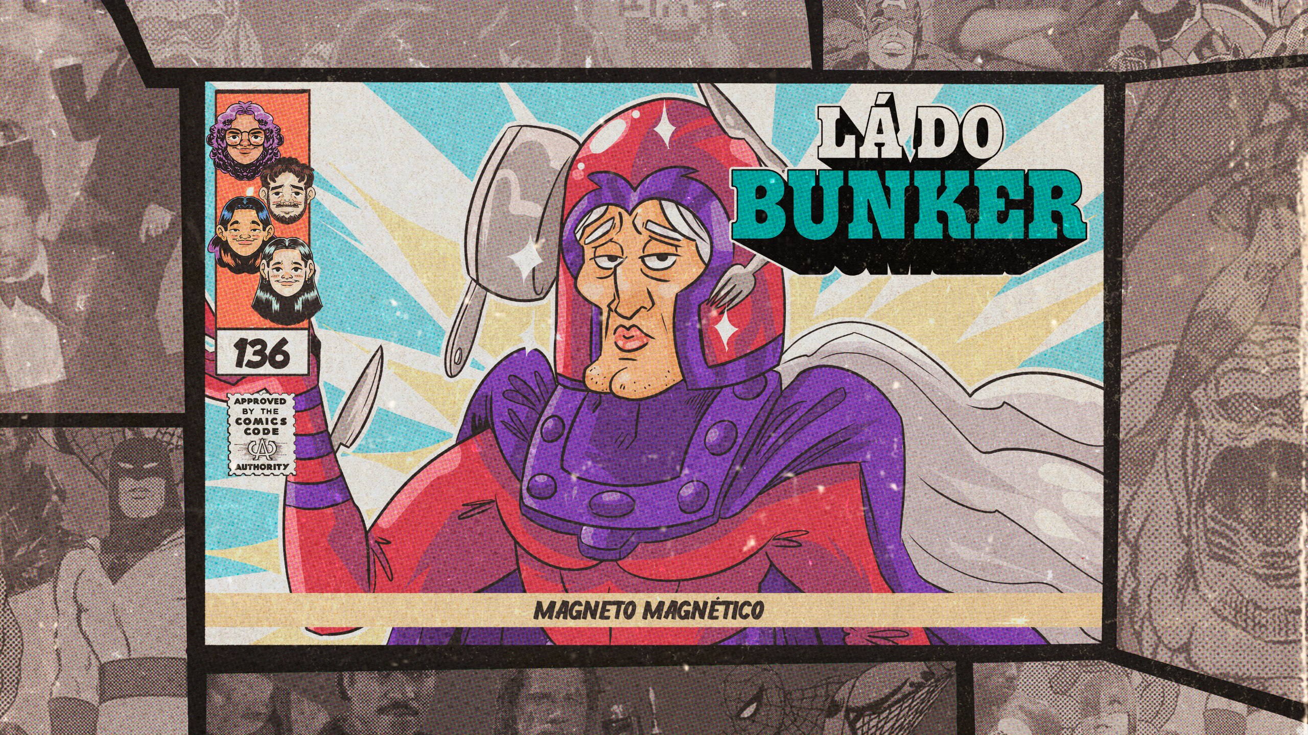 Magneto magnético - Lá do Bunker - Jovem Nerd