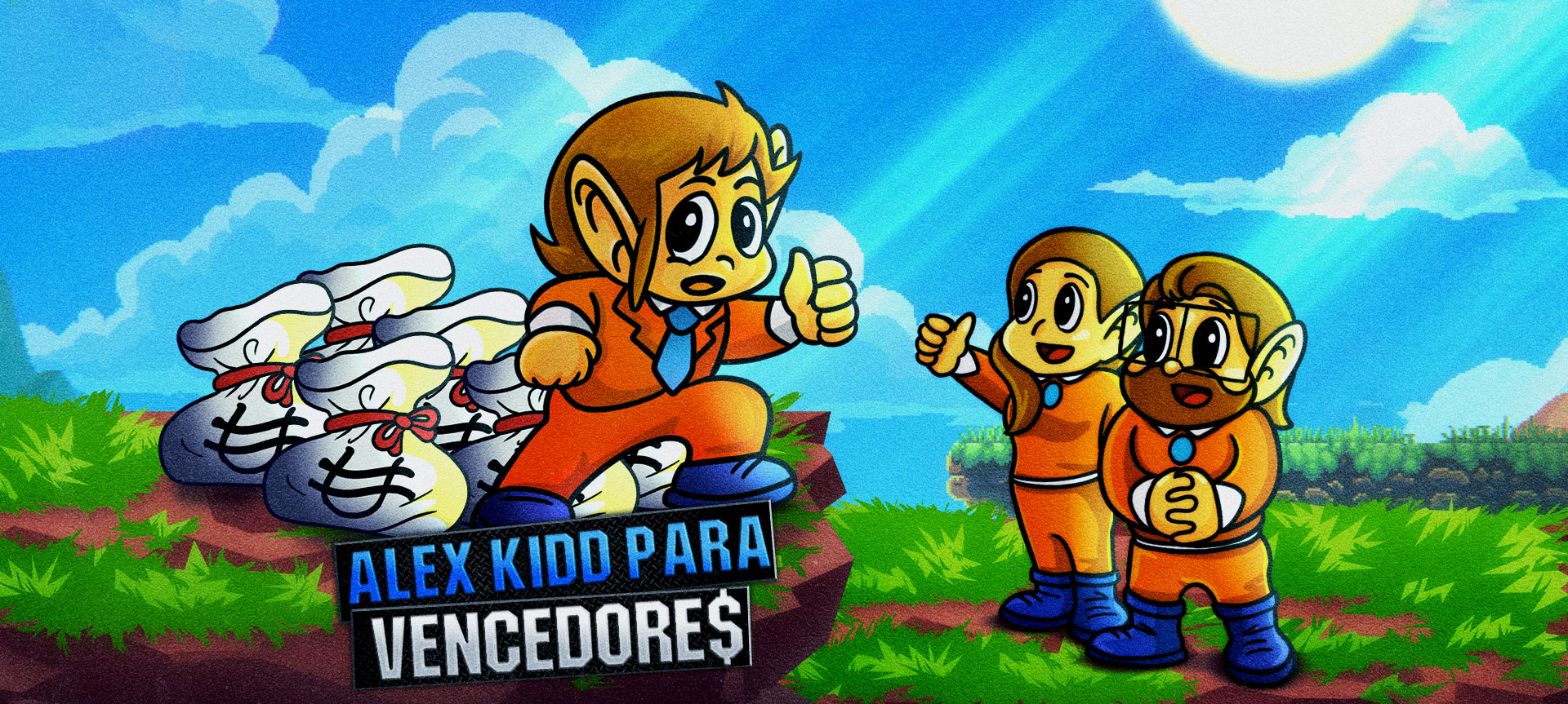 Gameplay Alex Kidd - Mais um game de herdeiro - NerdPlayer - Jovem Nerd