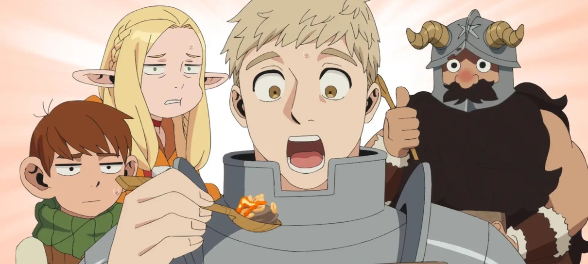 Dungeon Meshi une monstros e comida em anime imperdível | Crítica ...