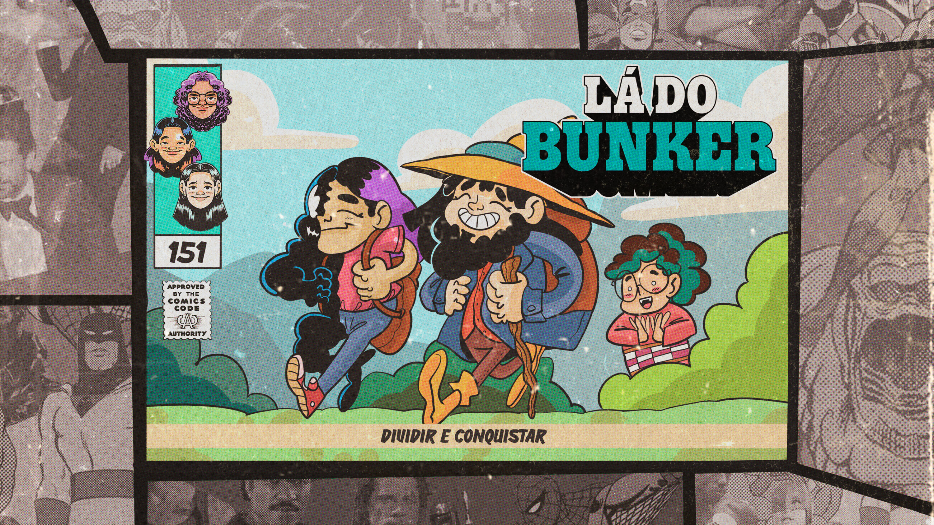 Lá do Bunker - Podcasts - Jovem Nerd