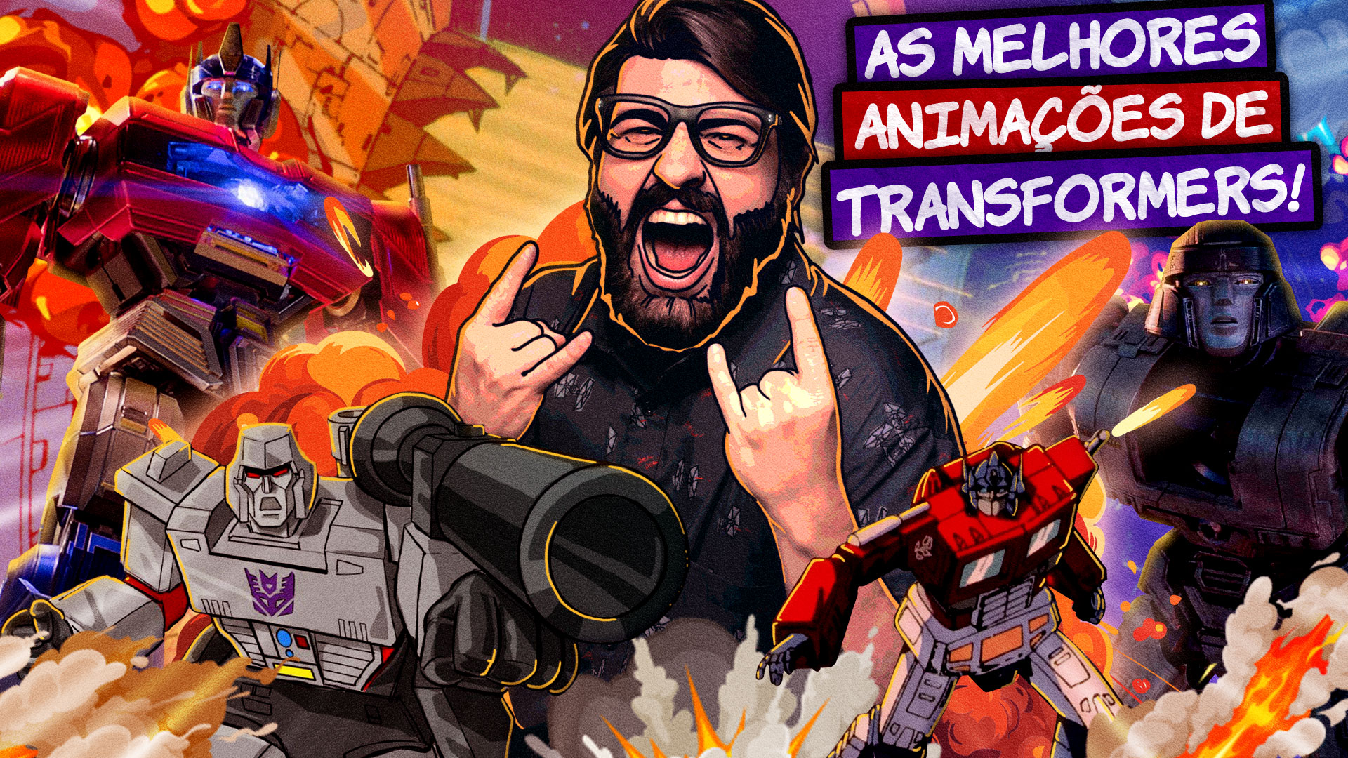 A História e Cronologia de Transformers - NerdOffice - Jovem Nerd