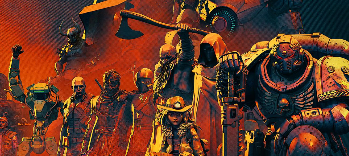 Secret Level ganha pôster épico com God of War, Mega Man e mais - Jovem ...