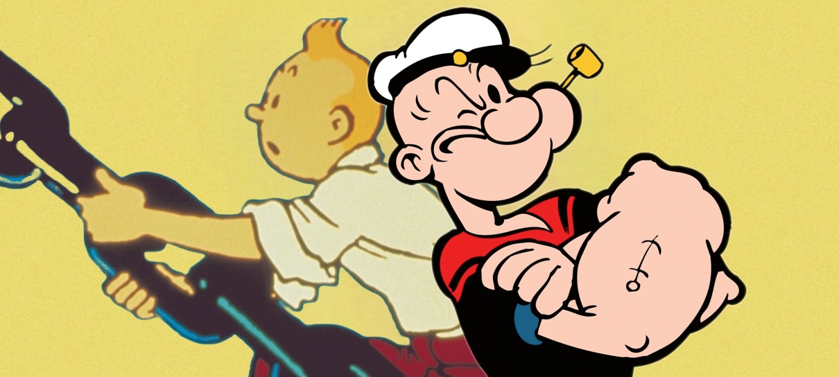 Popeye, Tintim e mais obras entram em domínio público em 2025 - Jovem Nerd