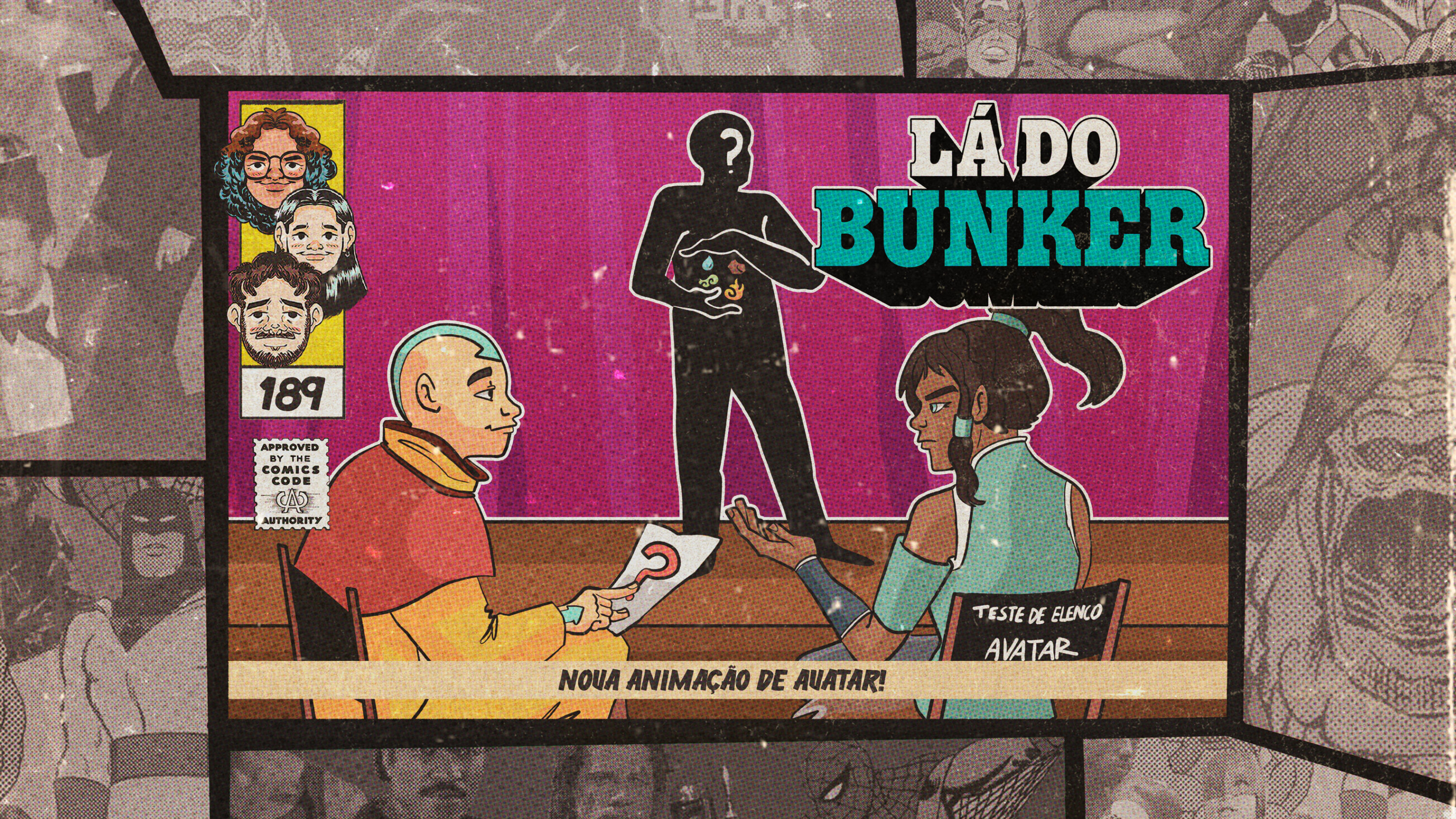 Nova animação de Avatar! - Lá do Bunker - Jovem Nerd