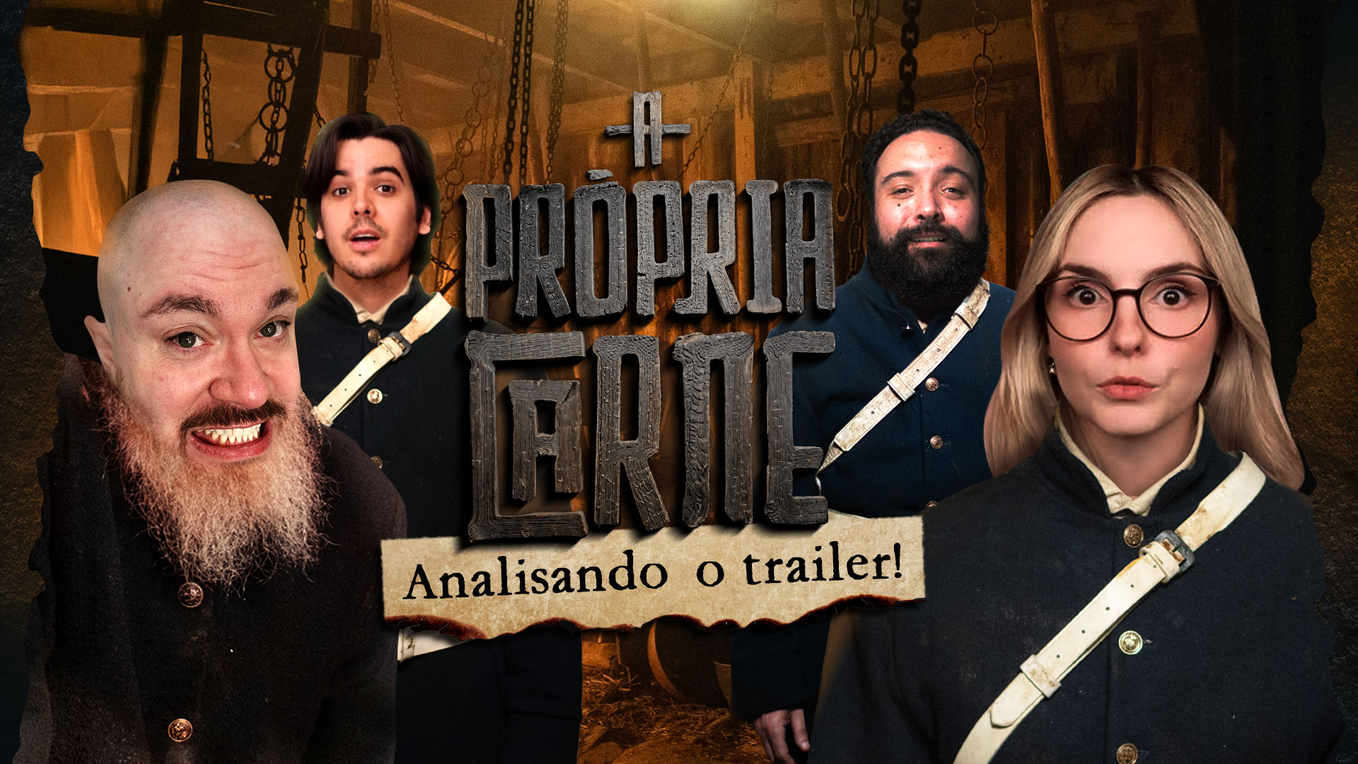 TRAILER A PRÓPRIA CARNE - UM FILME JOVEM NERD - NerdOffice - Jovem Nerd