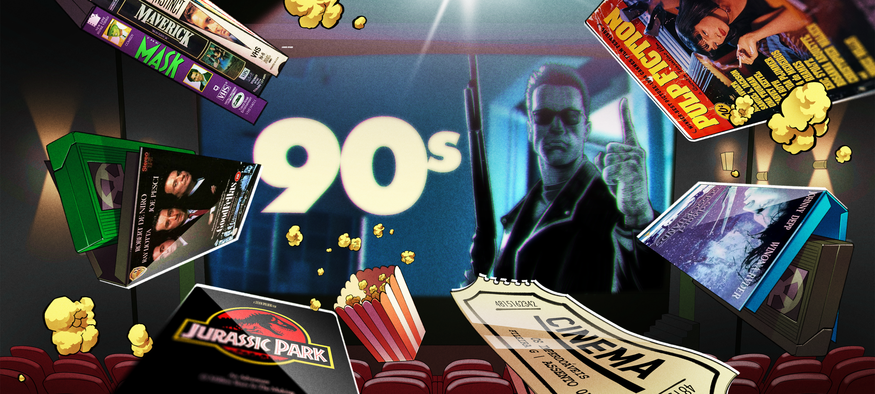 Como era bom o Cinema dos Anos 90 - Parte 1 - NerdCast - Jovem Nerd