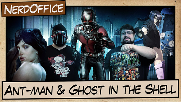 Homem-Formiga e Ghost in the Shell - NerdOffice - Jovem Nerd
